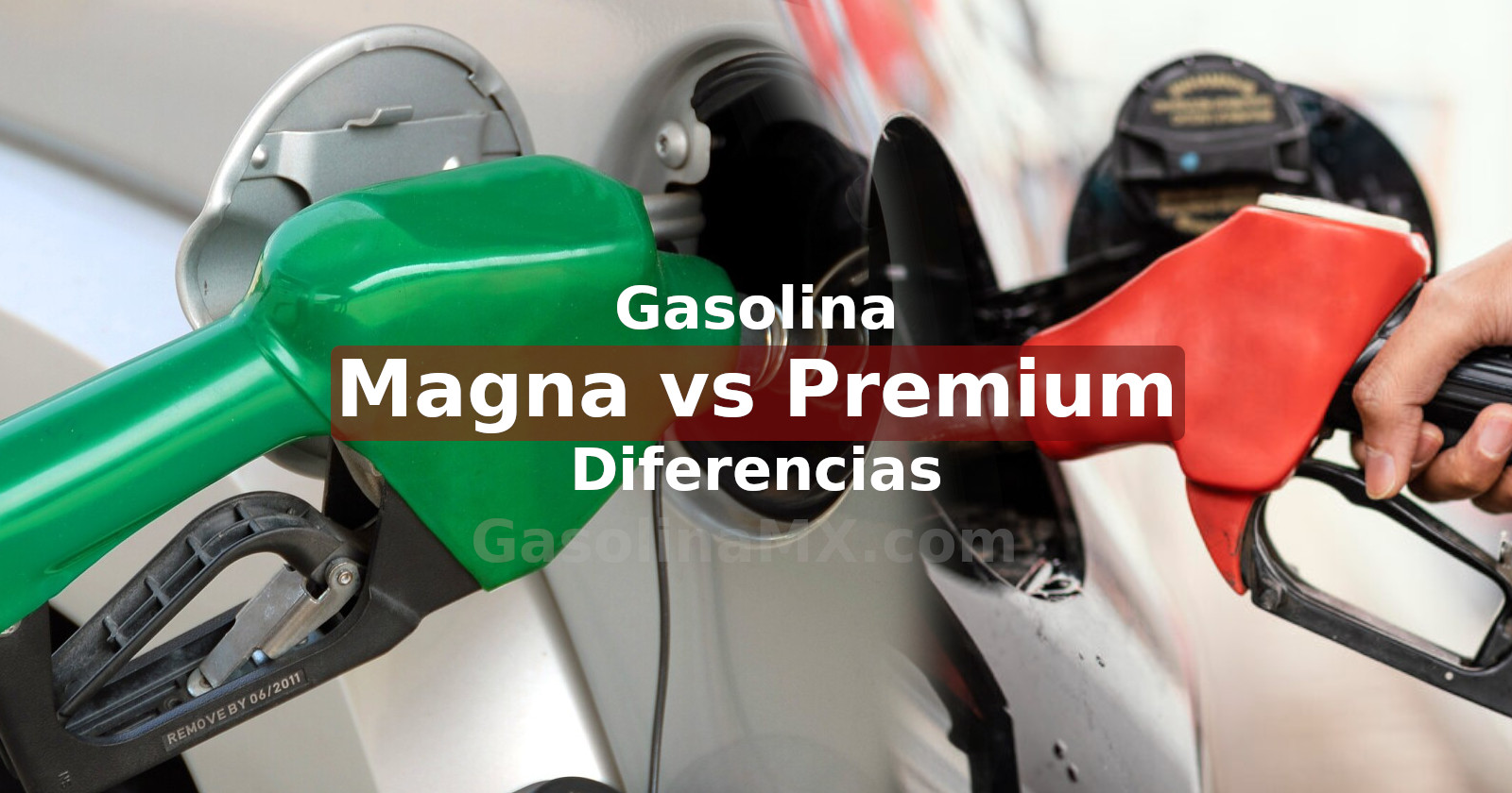 DIFERENCIAS ENTRE LA GASOLINA MAGNA Y LA PREMIUM